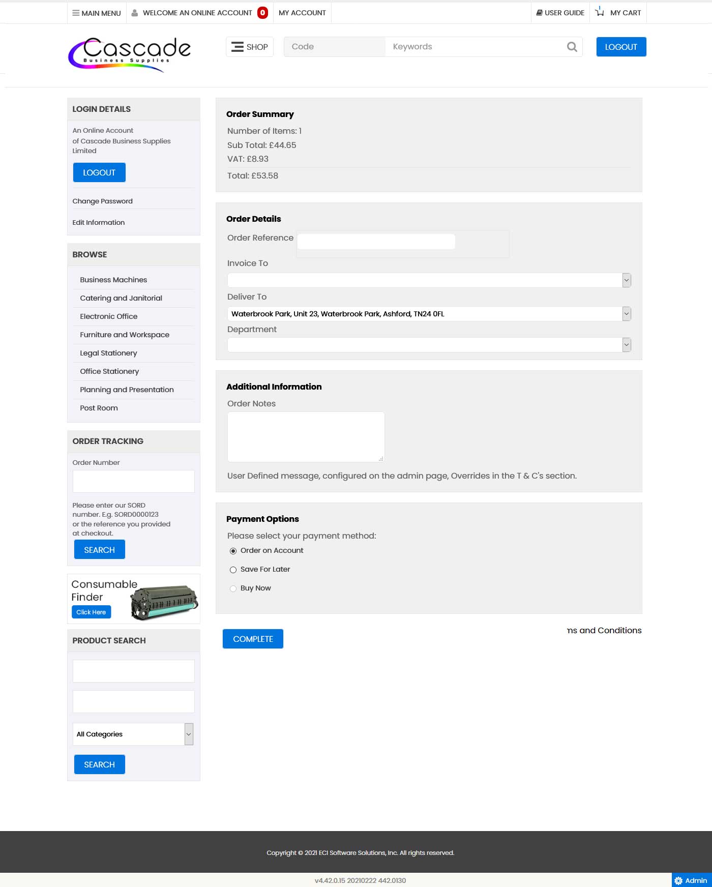 ECI Horizon - User Guide